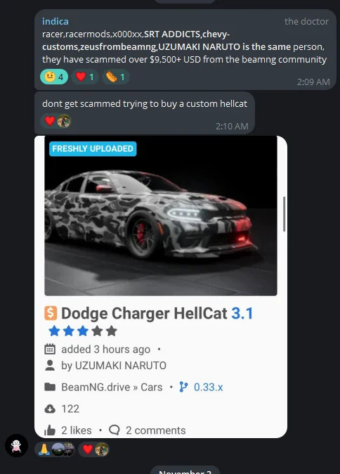 dont trust these people! - BeamNG.drive Forums - ModLand.net
