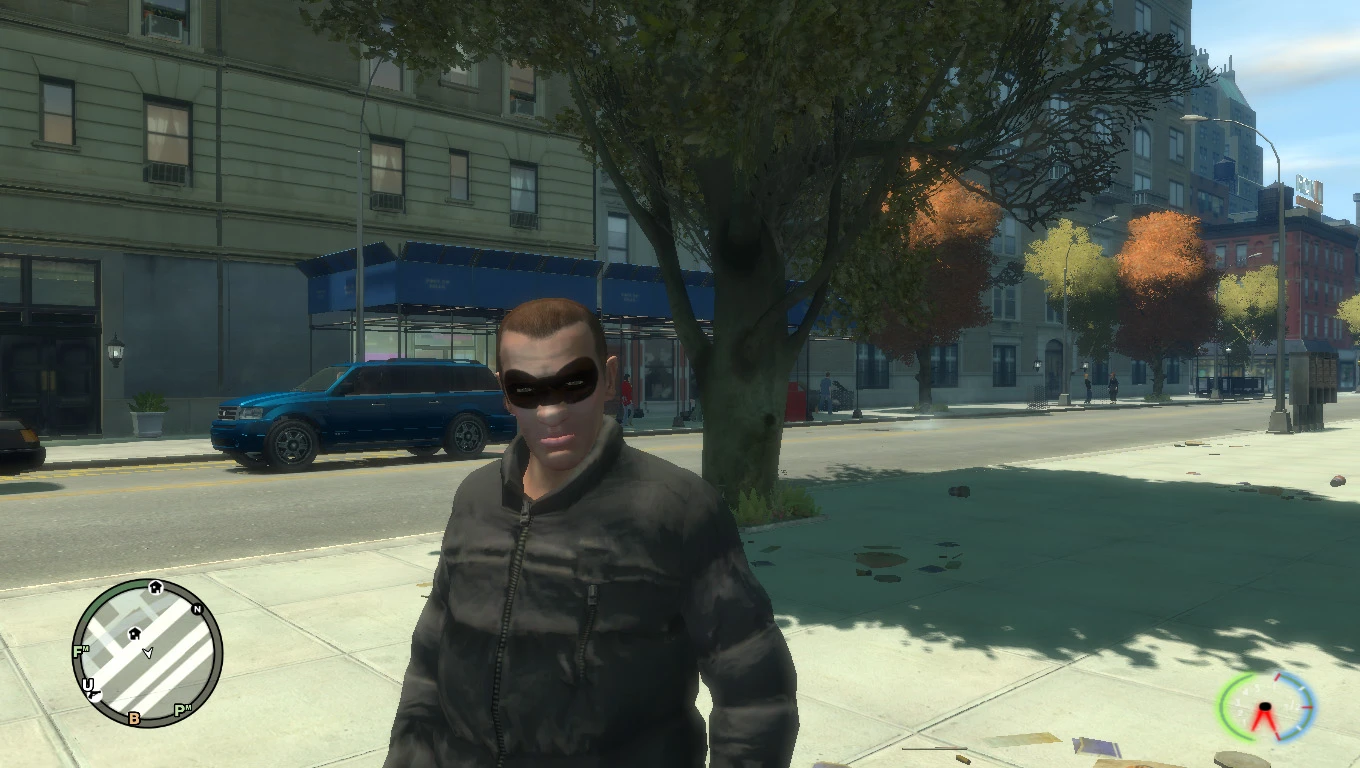 Masked Niko Bellic - GTA 4