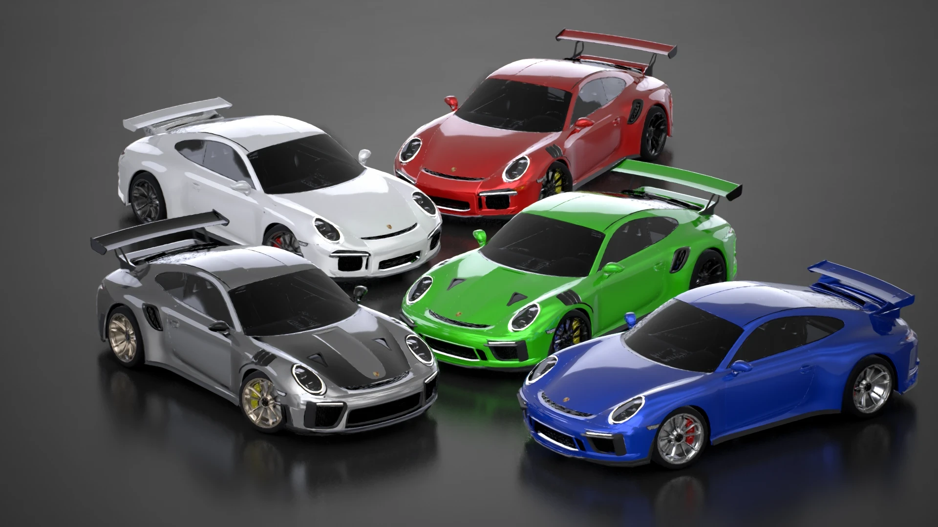Porsche 911 GT3/RS/GT2RS (Pack) 1 - BeamNG.drive