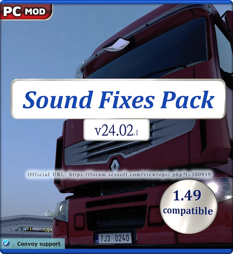 Sound Fixes Pack v24.02.1 - ETS 2