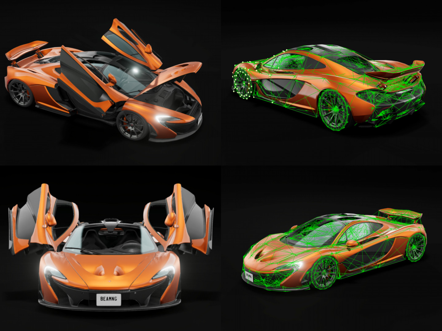 McLaren P1 Revamp 2.0 - BeamNG.drive