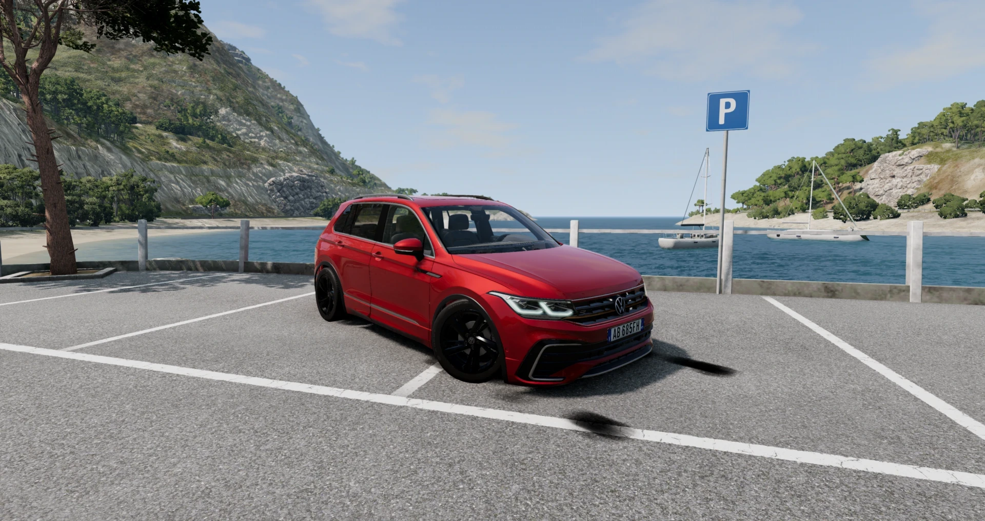 Volkswagen Tiguan Model 2022 1.2 - BeamNG.drive
