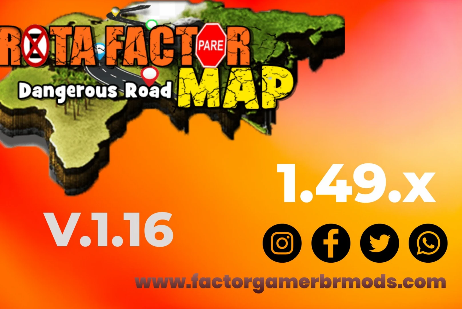 Rota Factor Map 1.16 - ETS 2