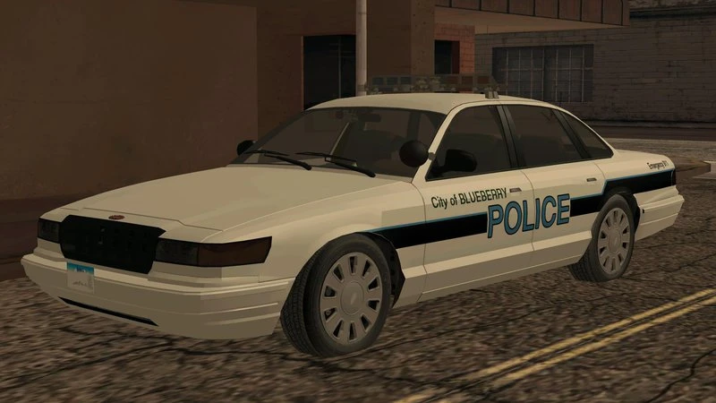 1994 Brute Stainer Blueberry Police - GTA: SA