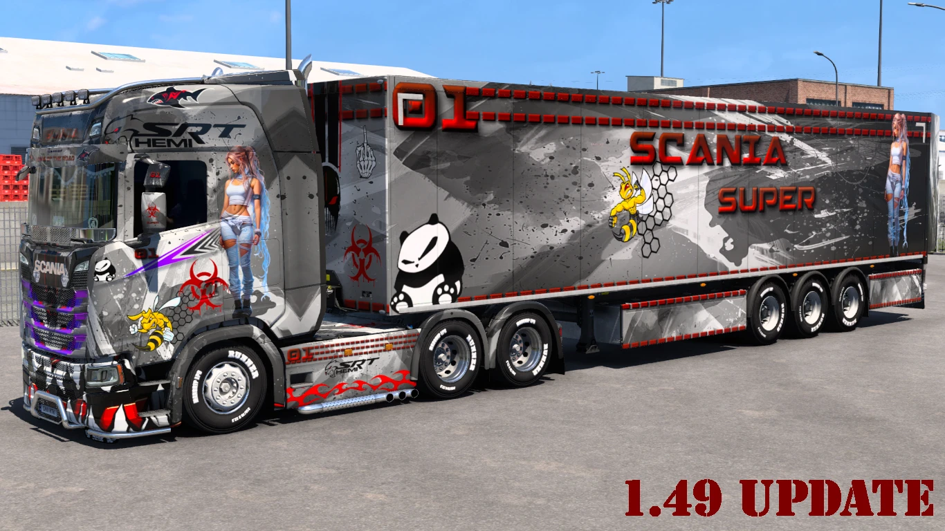SCANIA S SUPER SKIN 1.0 - ETS 2