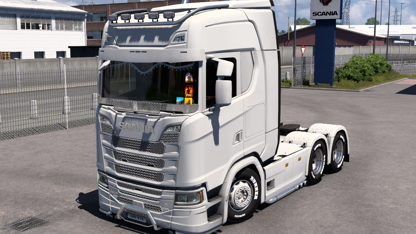 Scania Windows Sticker Pack 0.2 1.0 - ETS 2