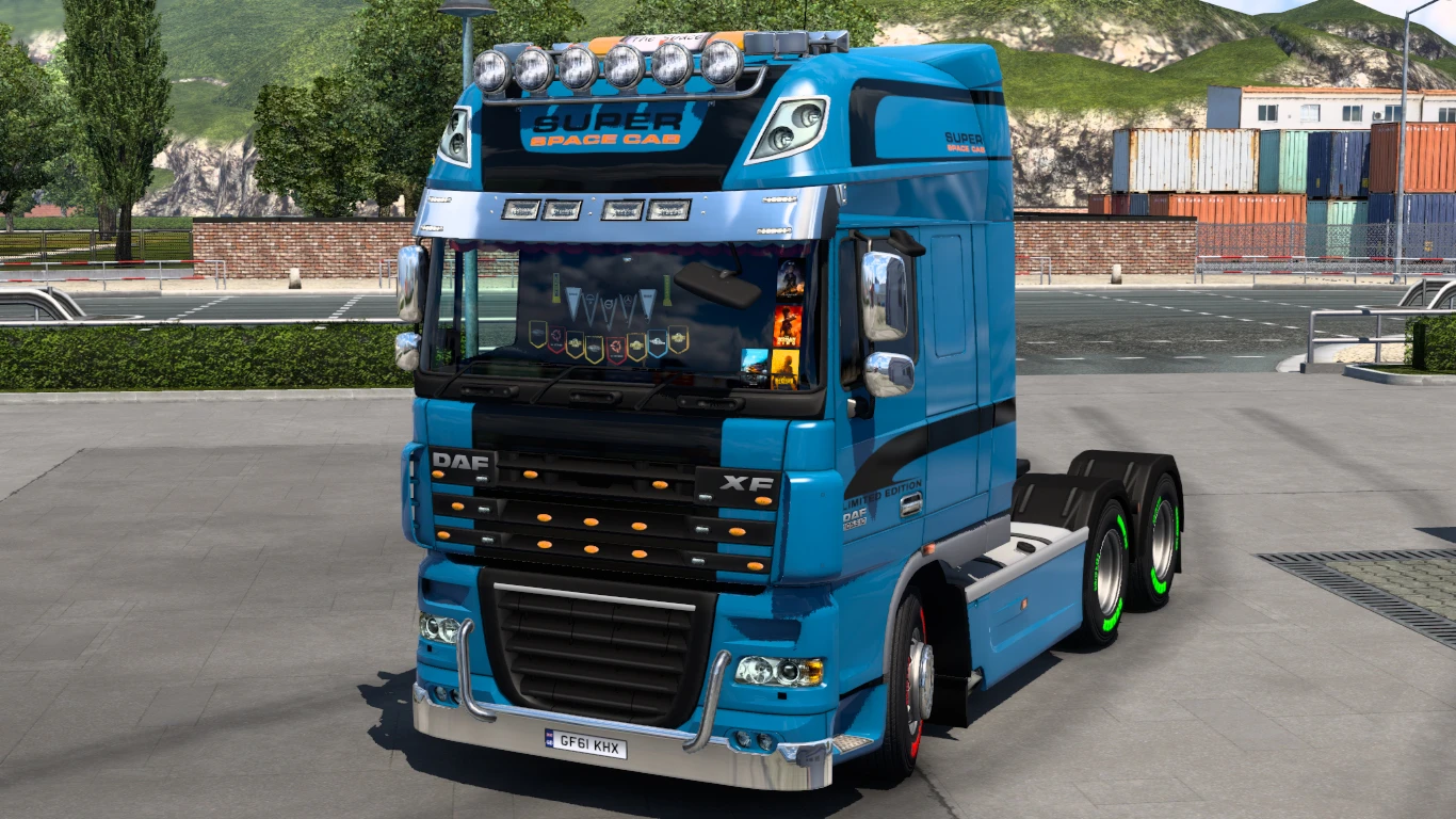 Daf XF 105 Windows Sticker Pack 0.2 - ETS 2