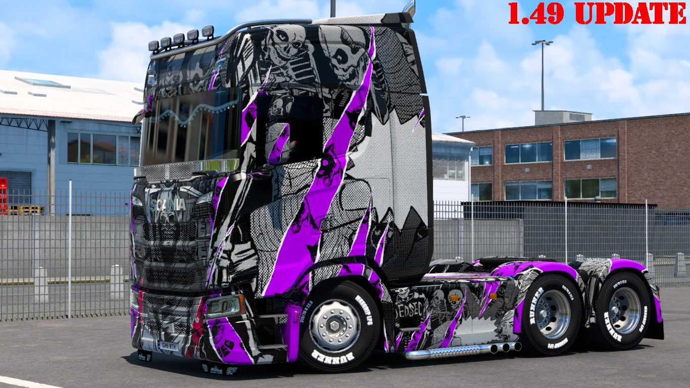 Scania Woman Skin 0.3 - ETS 2