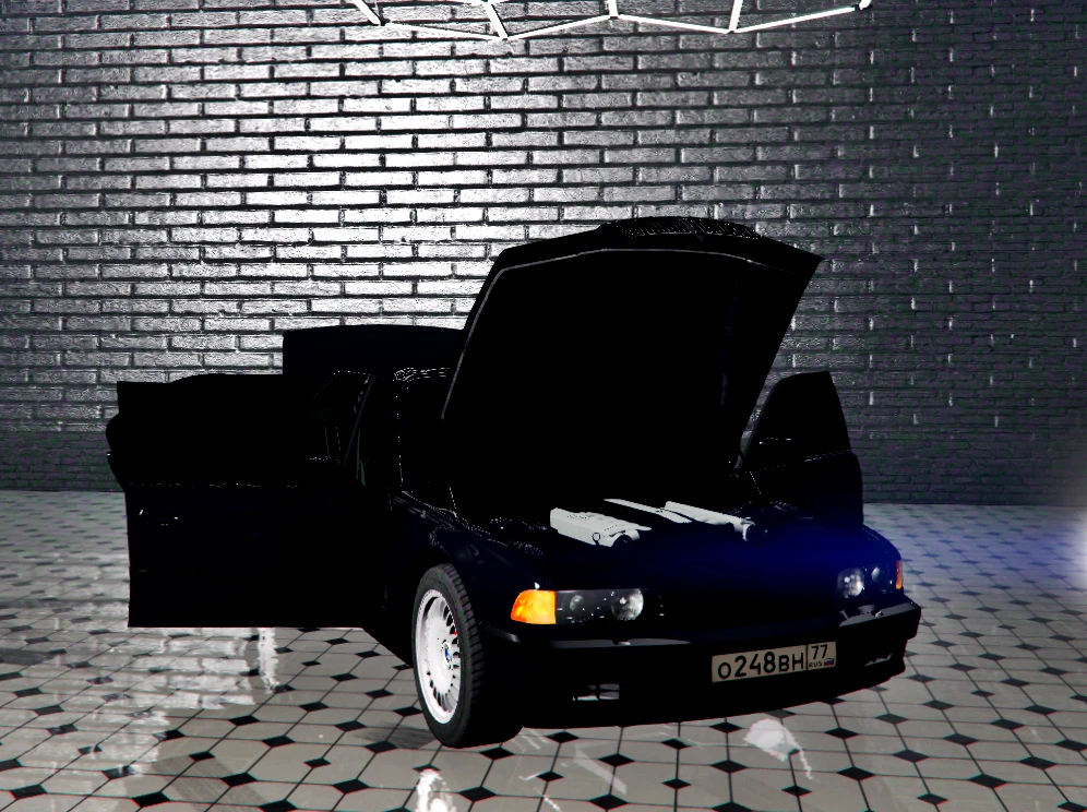 BMW E38 bumer full - GTA 5