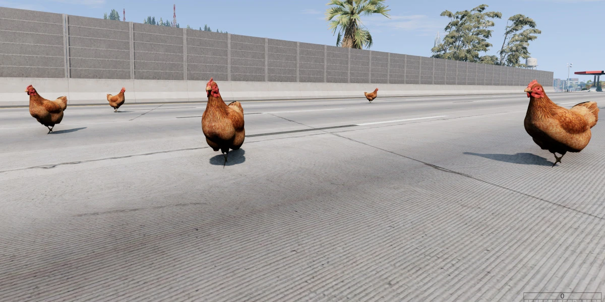 Mod Free Roam Chicken Release For Beamng Drive 0.31.x 0.31.x - BeamNG.drive