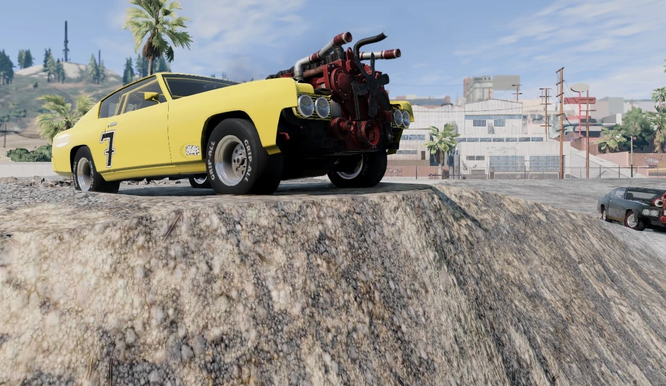 14L SEMI TRUCK ENGINE FOR BARSTOW 1 - BeamNG.drive