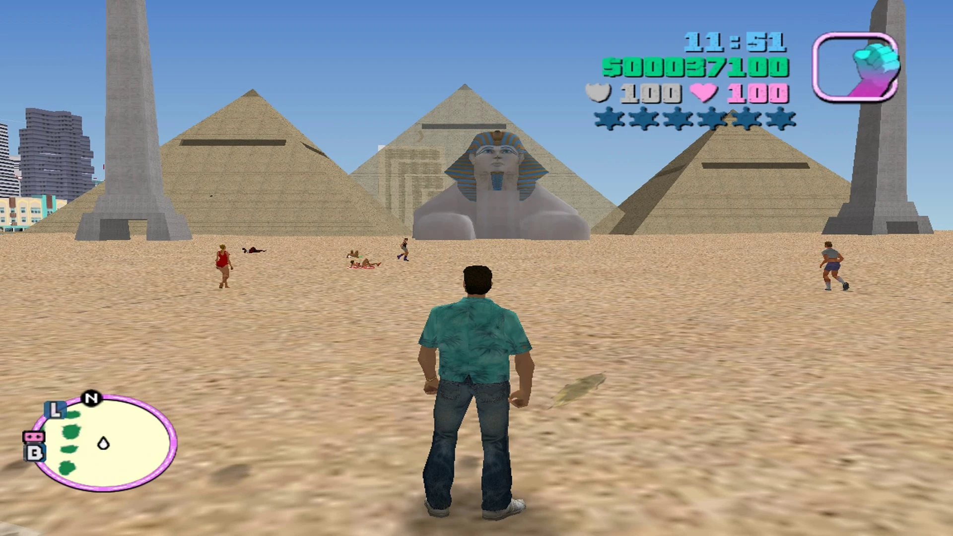 Egypt Pyramid 1 - GTA: Vice City