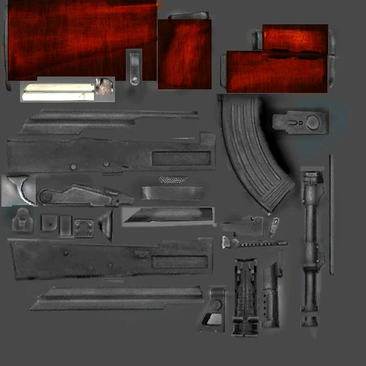 RedBaron AK- 47 - GTA 4