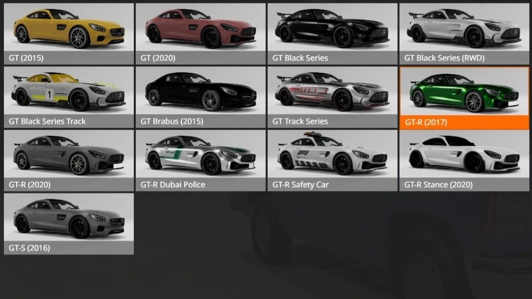 [PACK] Mercedes AMG GT Release - BeamNG.drive