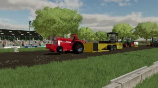 Placeable Pulling Track v 1.0 - FS 22