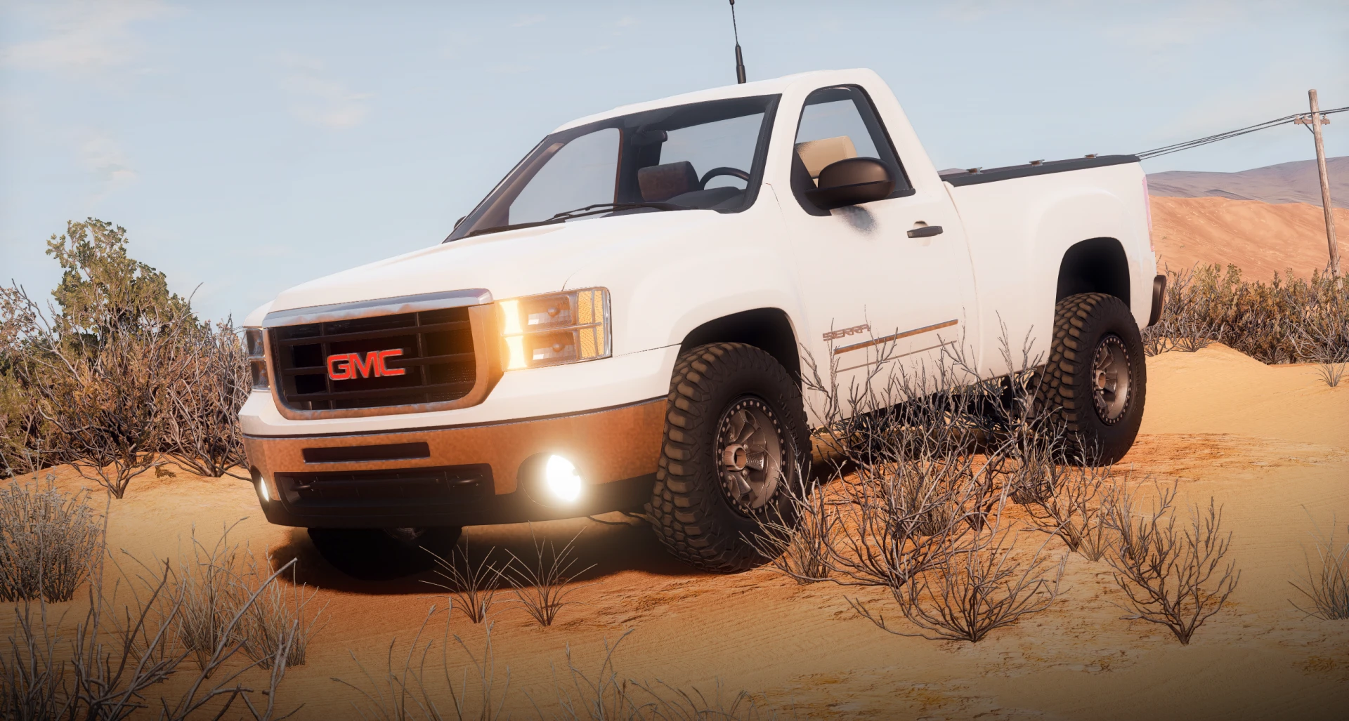 GMC Sierra 2013-2007 V2 - BeamNG.drive