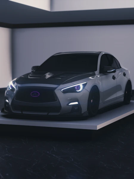 Infiniti Q50 Red Sport 2020 Released - BeamNG.drive