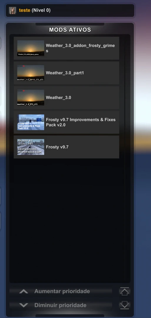 Weather 3.0 addons frosty grimes ETS ATS 1.49 - ETS 2