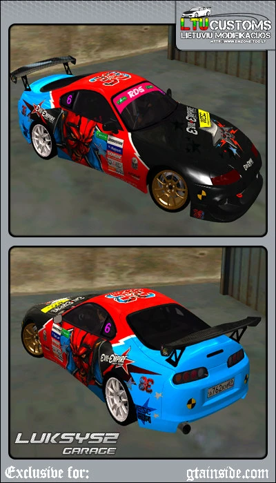 Toyota Supra "Evil Empire" - GTA: SA