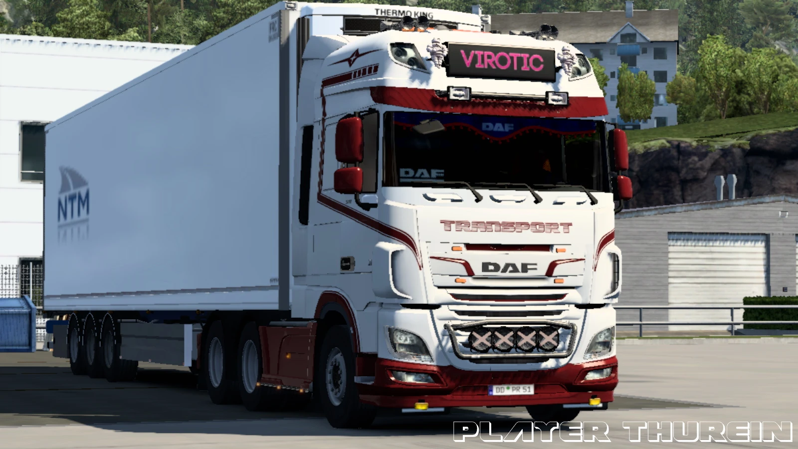 DAF XF Skin C5 by Player Thurein 1.0 - ETS 2