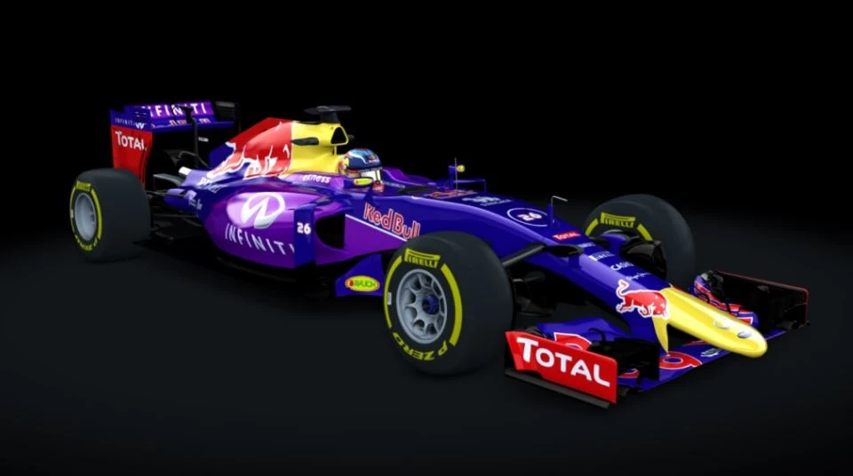 F1 RedBull 2015 Skins for Ferrari Sf15t 1.0 - Assetto Corsa