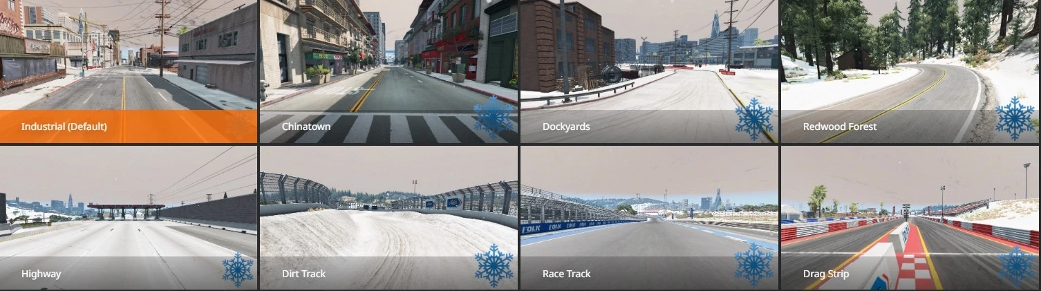 West Coast USA Winter 3 - BeamNG.drive