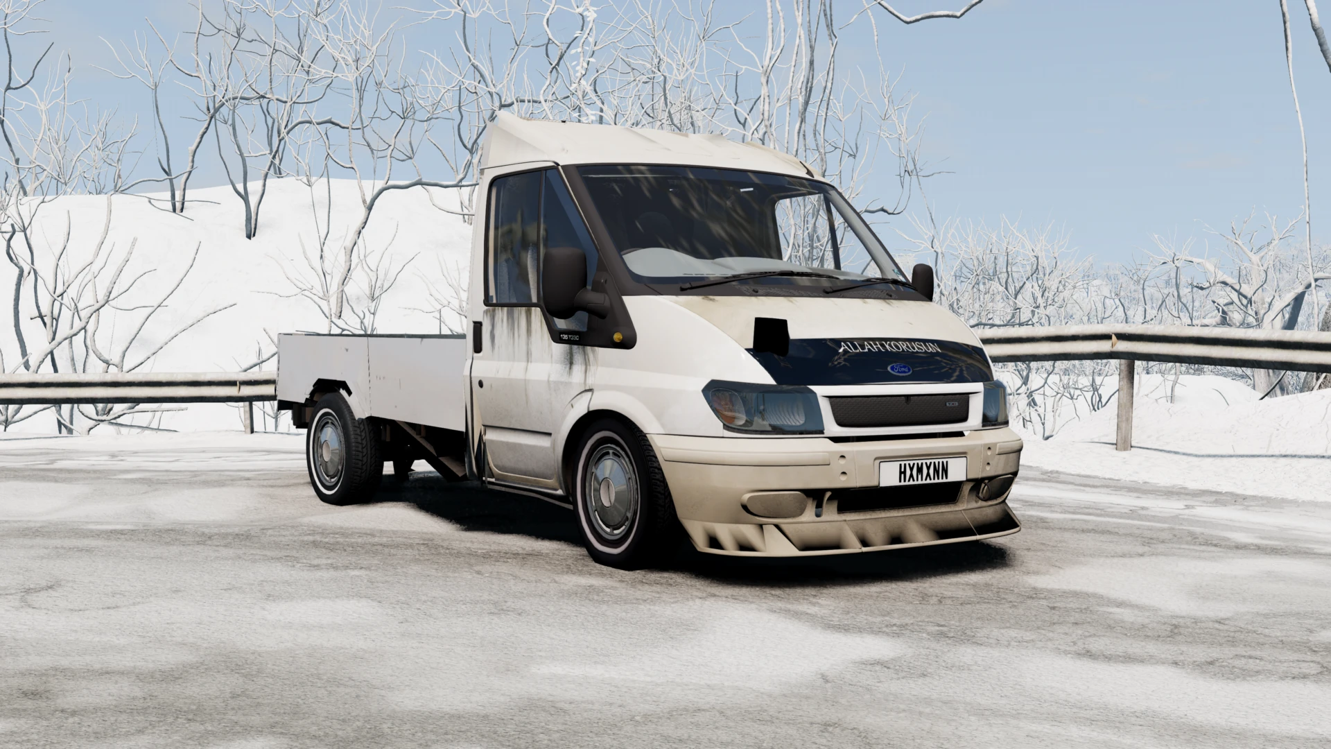 FORD TRANSİT PİCKUP 1 - BeamNG.drive