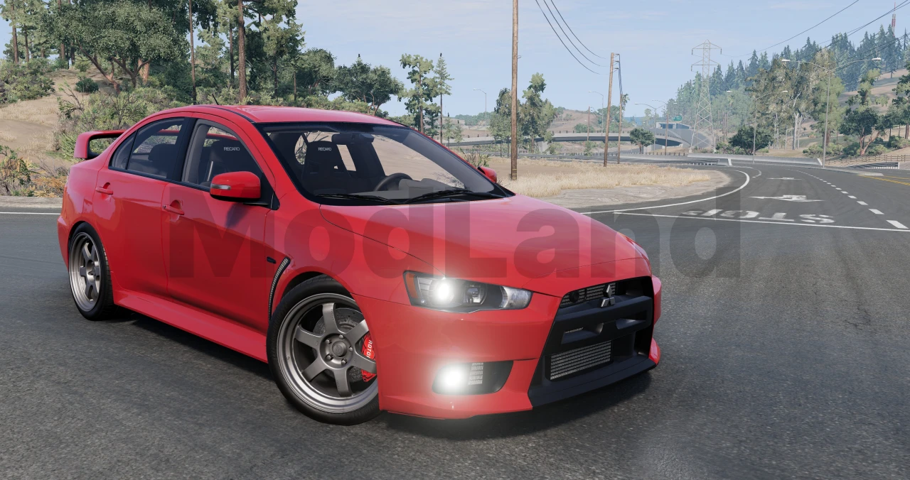 Mitsubishi Lancer Evolution - BeamNG.drive Search - ModLand.net