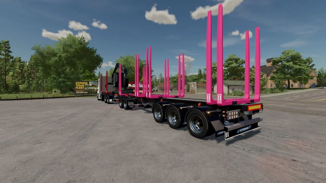 Närko Timber Trailer v 1.5 - FS 22