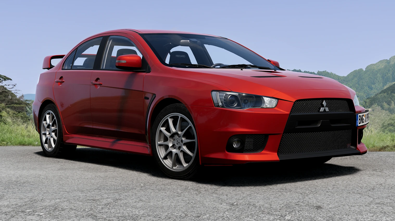 Mitsubishi Lancer Evolution X 1 - BeamNG.drive