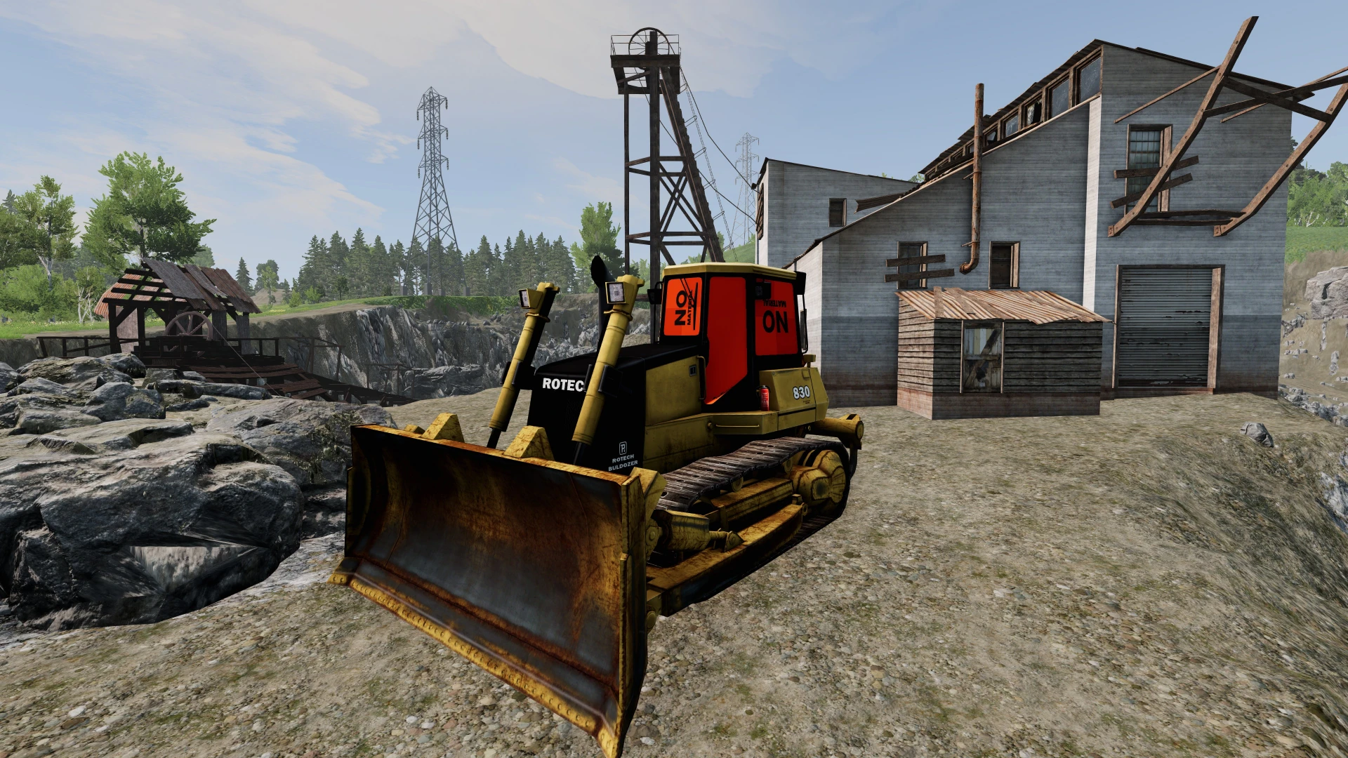 ROTECH 830 DOZER 1.0 - BeamNG.drive
