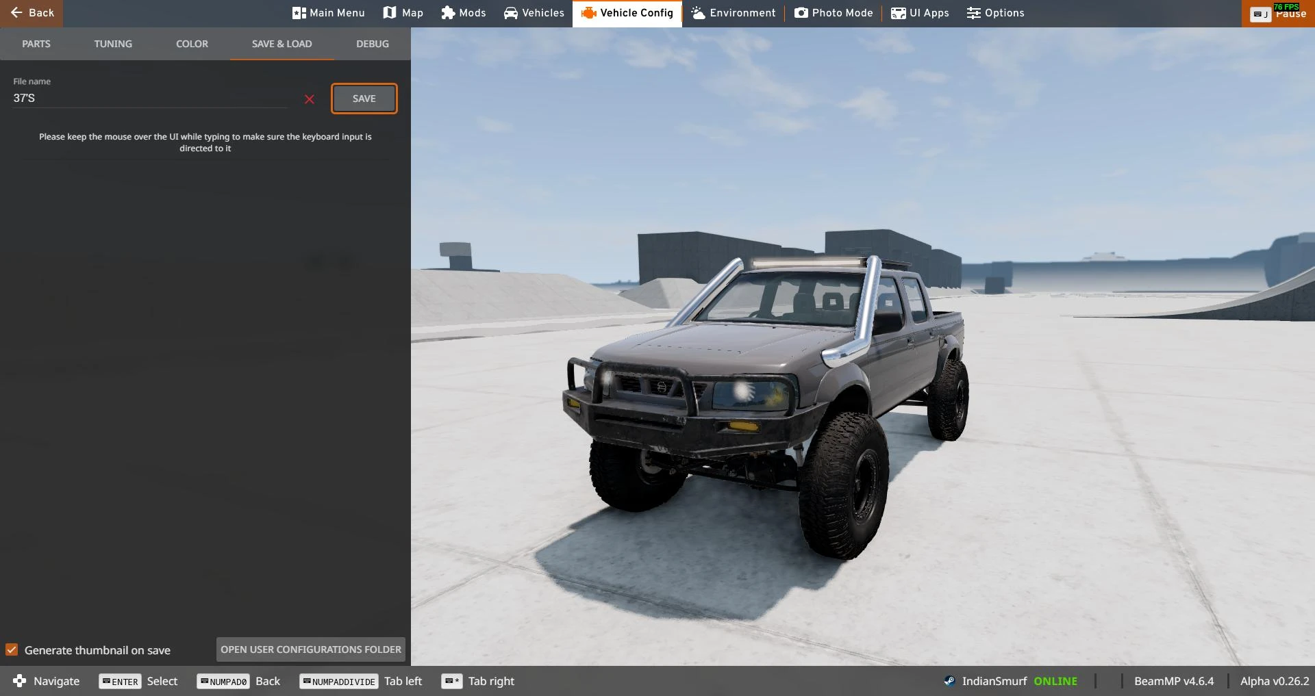 D22 Navara 1 - BeamNG.drive