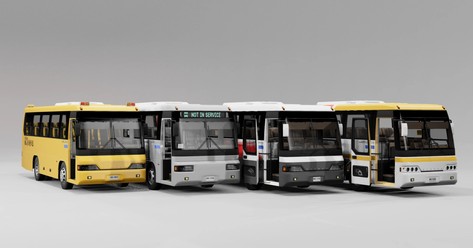 DAEWON LN COMMERCIAL BUSES 24.03.01 - BeamNG.drive