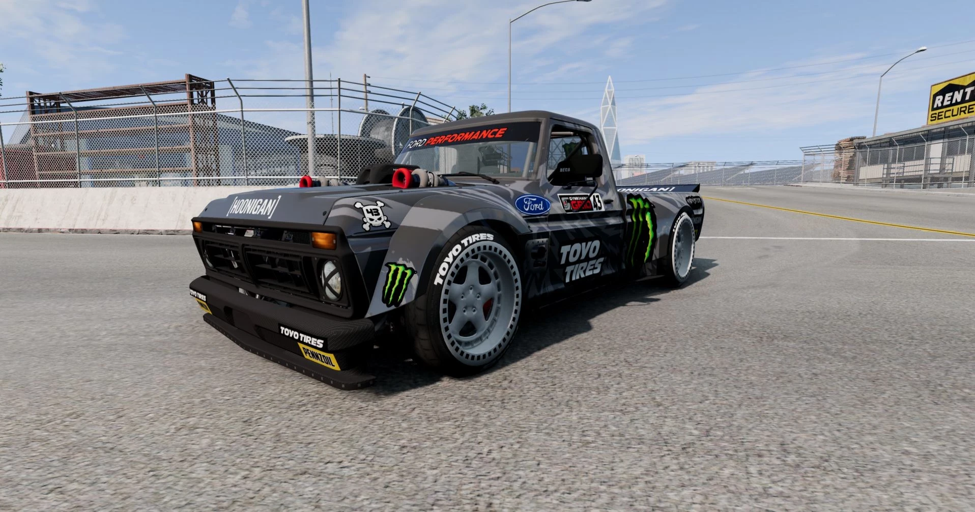 FORD HOONITRUCK 1 - BeamNG.drive