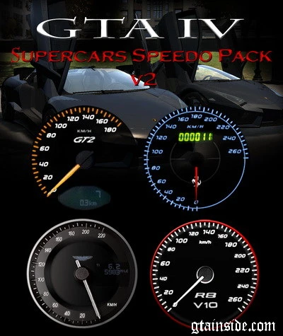 Supercars Speedo Pack v 2 - GTA 4
