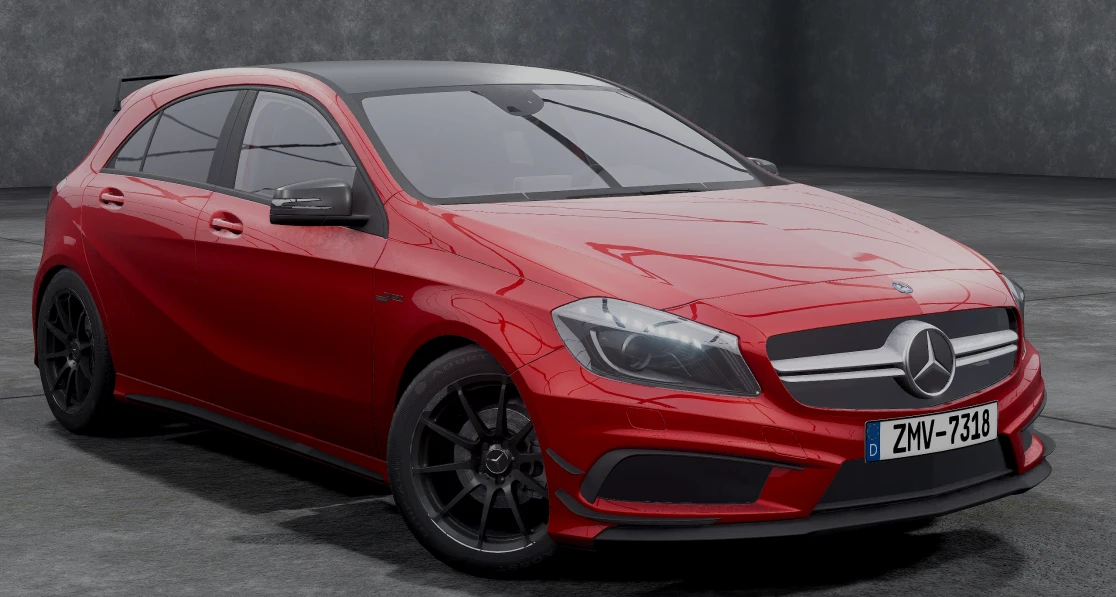 Mercedes Benz A45 AMG [FIX BUGS] V2 - BeamNG.drive