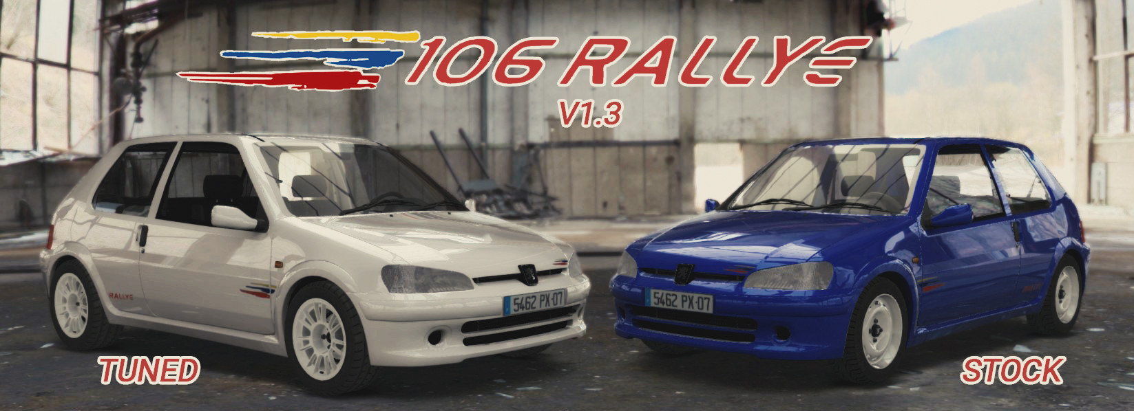Peugeot 106 Rallye S2 1.4 - Assetto Corsa