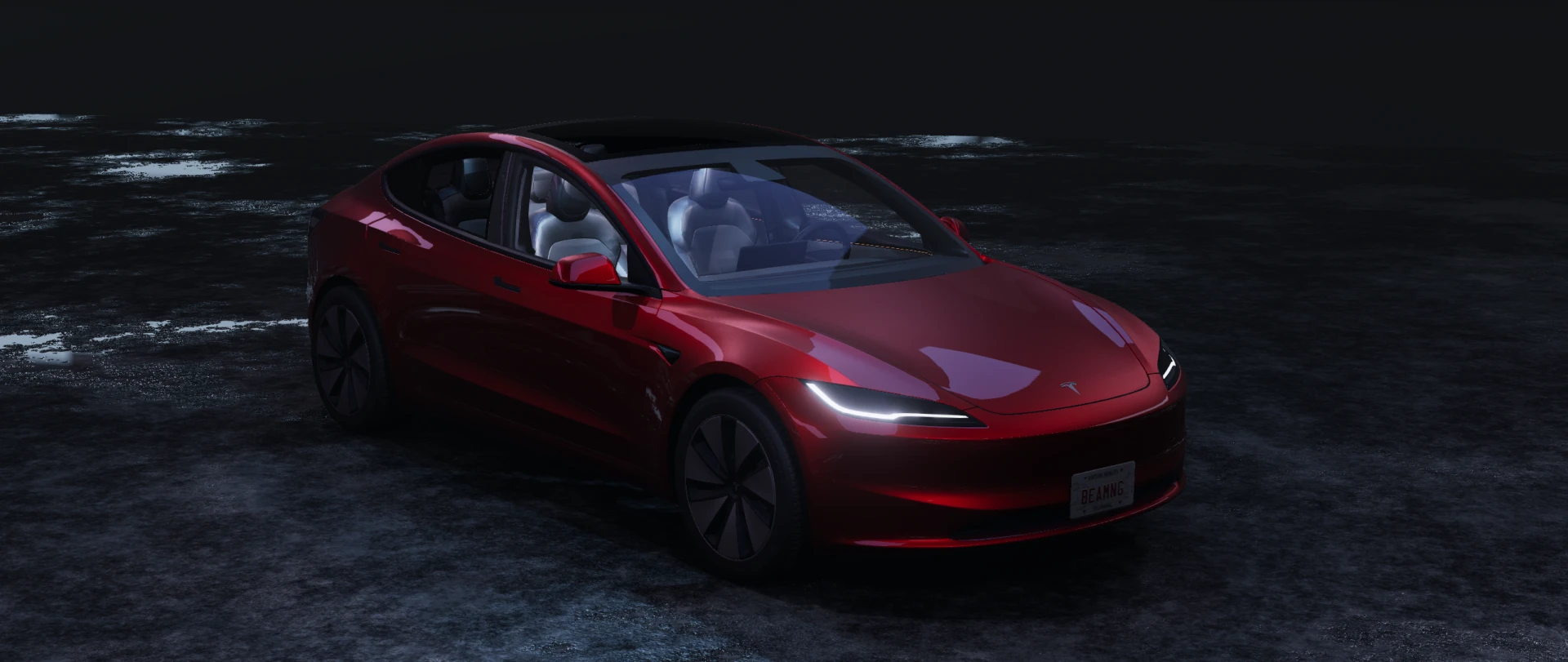 Tesla Model 3 Facelift FIX v1.0 - BeamNG.drive