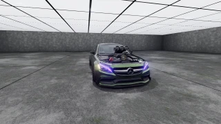 Mercedes c63 Engine Swap Alpha - BeamNG.drive