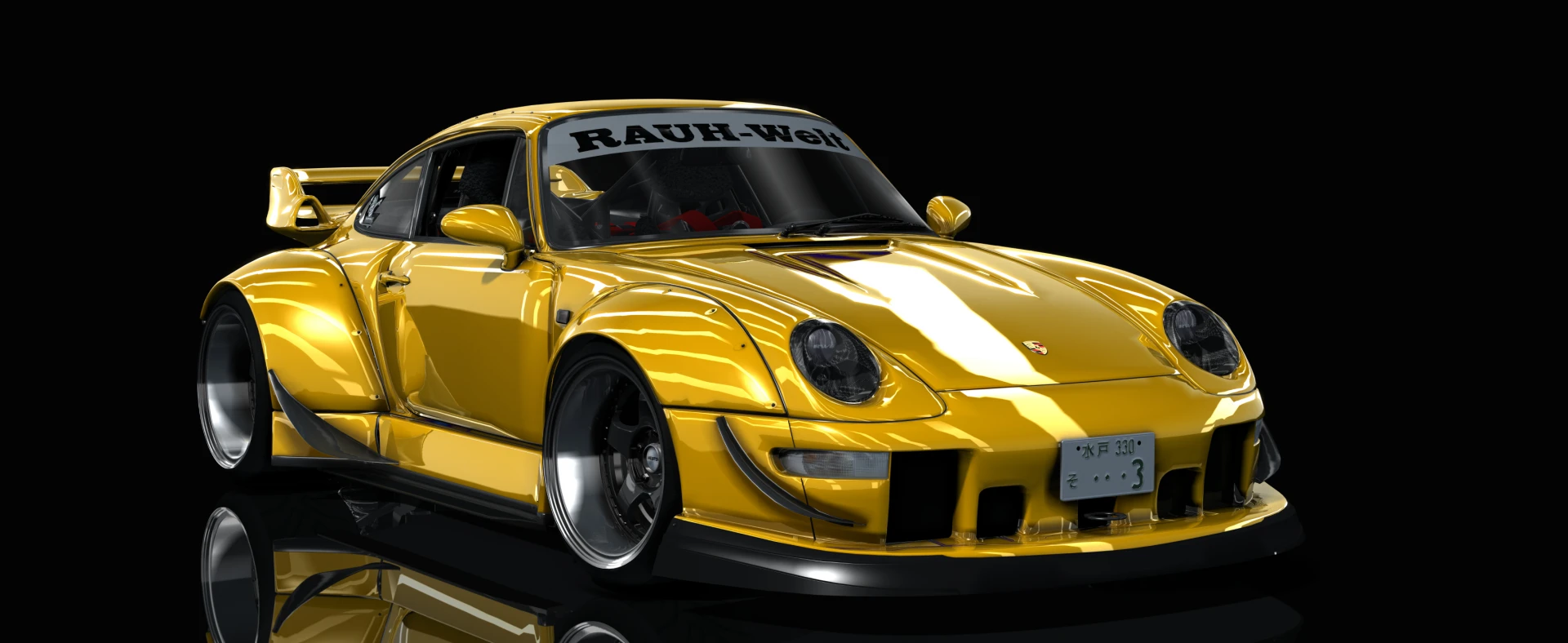 Porsche 911 (993) RWB Hellspec v 2.0 - Assetto Corsa