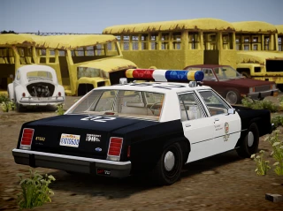 1980s Caprice & Ford LTD CV_LAPD - GTA 4
