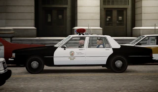 1980s Caprice & Ford LTD CV_LAPD - GTA 4
