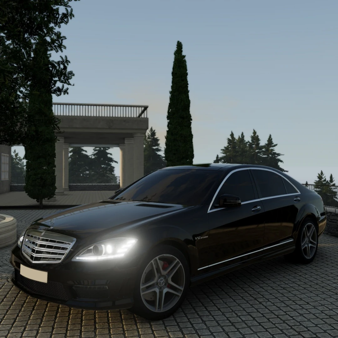 Mercedes Benz S Class W221 V4 - BeamNG.drive