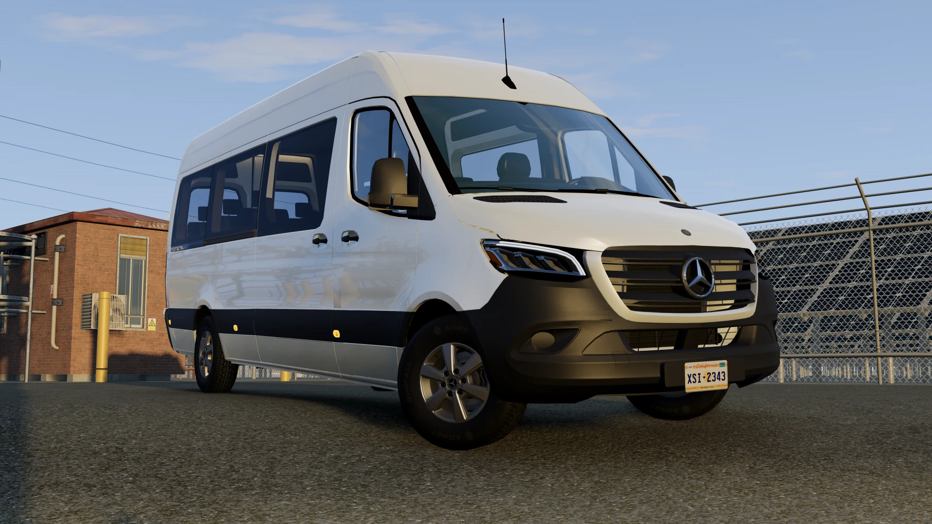 Mercedes Benz Sprinter 2020 (paid mod) 1.0 - BeamNG.drive