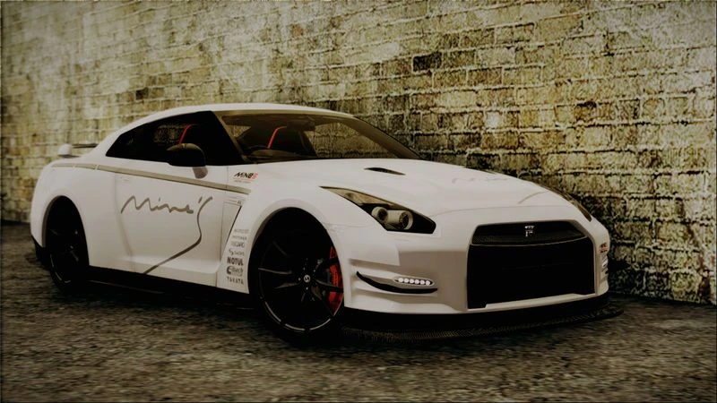Mine's NISSAN GTR R35 2012 - GTA: SA