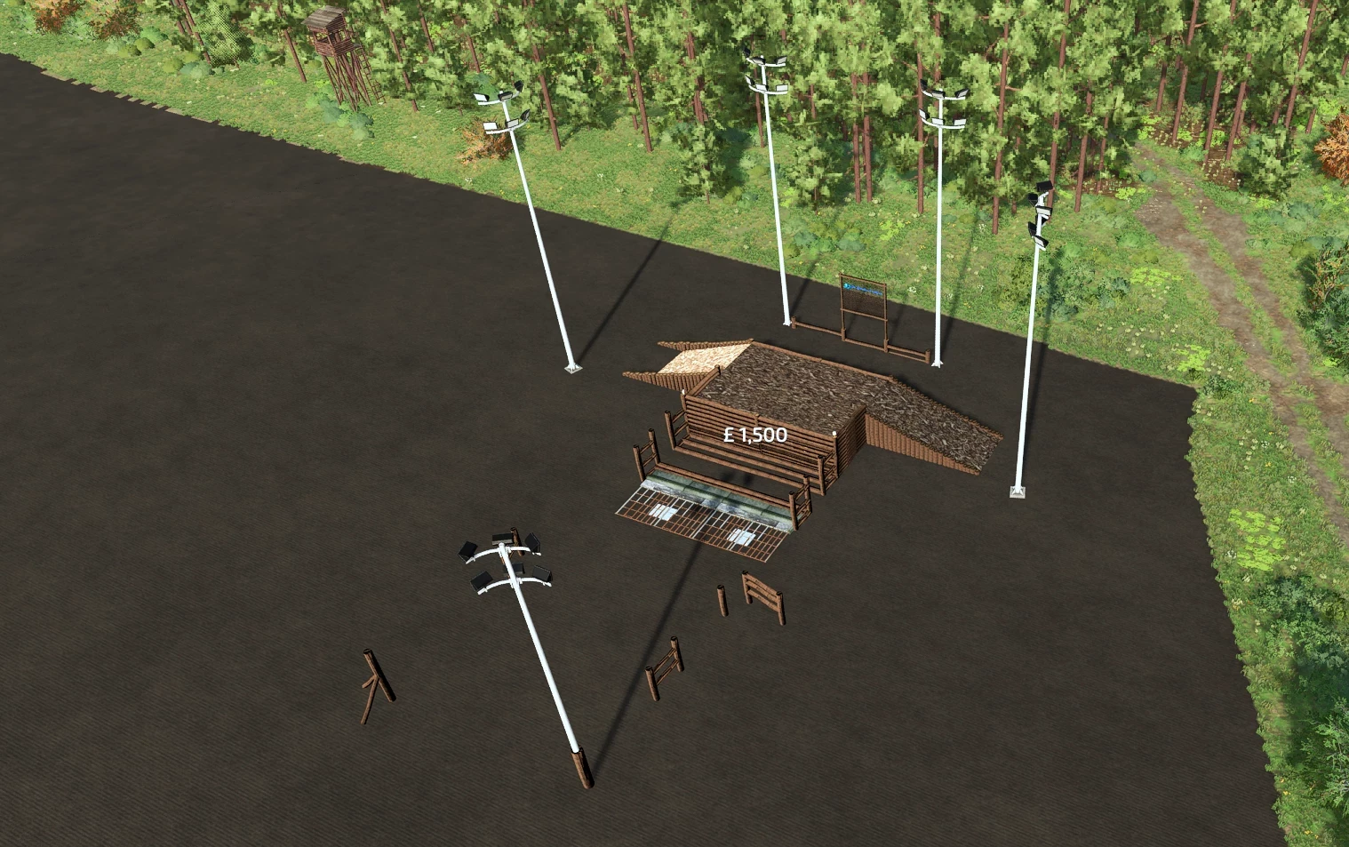 Log Landing 6 metre v 1.0 - FS 22