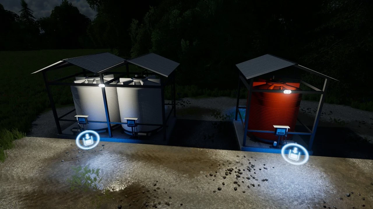 Two filling tanks (diesel) v 1.0 - FS 22