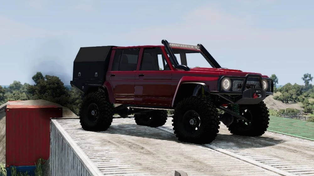 NISSAN GQ PATROL DUAL CAB 1 - BeamNG.drive