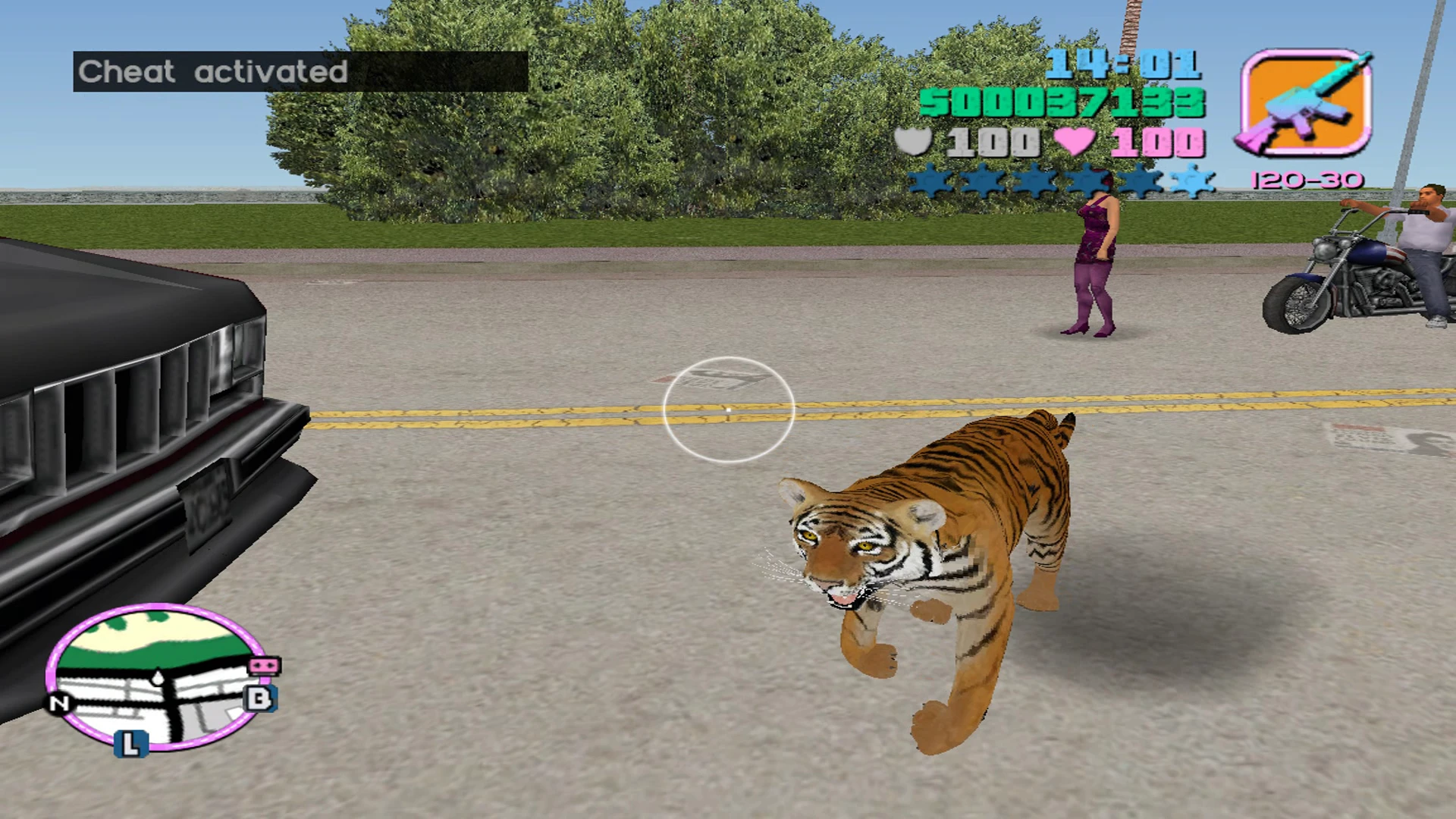 Tiger Bodyguard 1 - GTA: Vice City