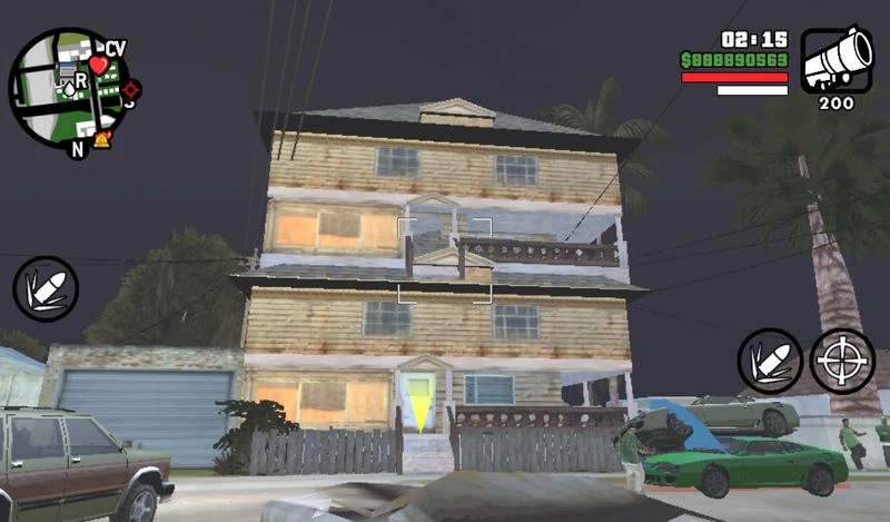 CJ House Four Floors for Android - GTA: SA